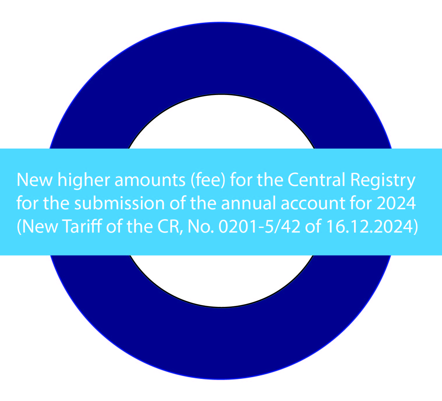 New higher amounts (fee) for the Central Registry for the submission of ...